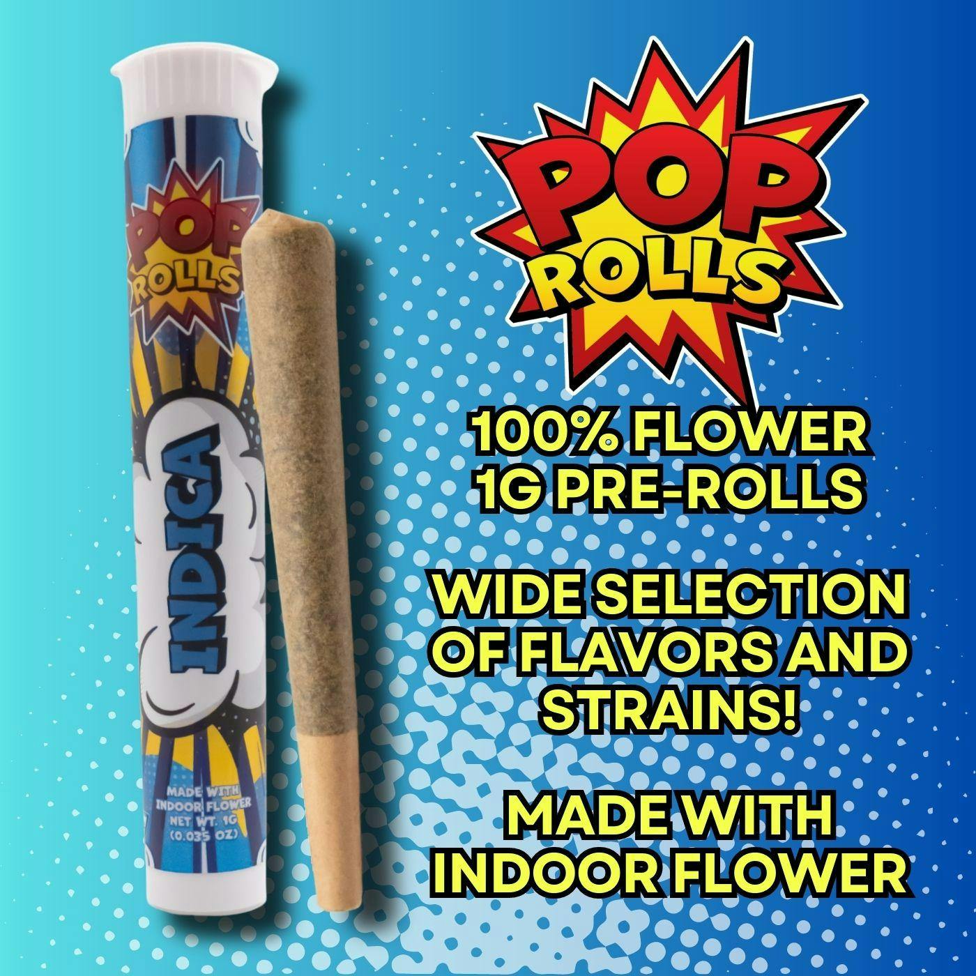 Pop Rolls | Jilly Bean - (Sativa) Pre-Roll | Pre Rolls | The Ouid Shop