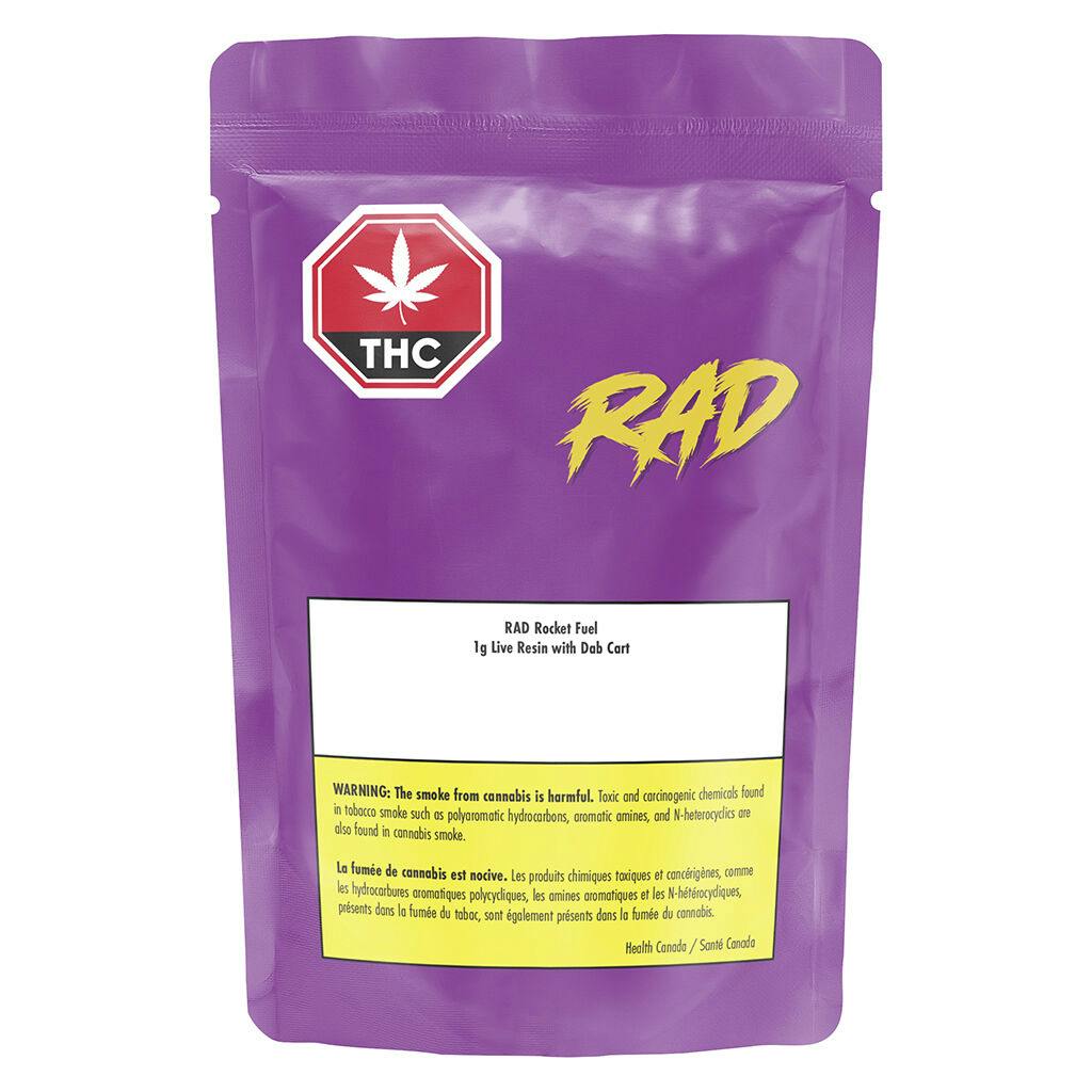 RAD - Rocket Fuel Live Resin with Dab Cart | Sessions Cannabis