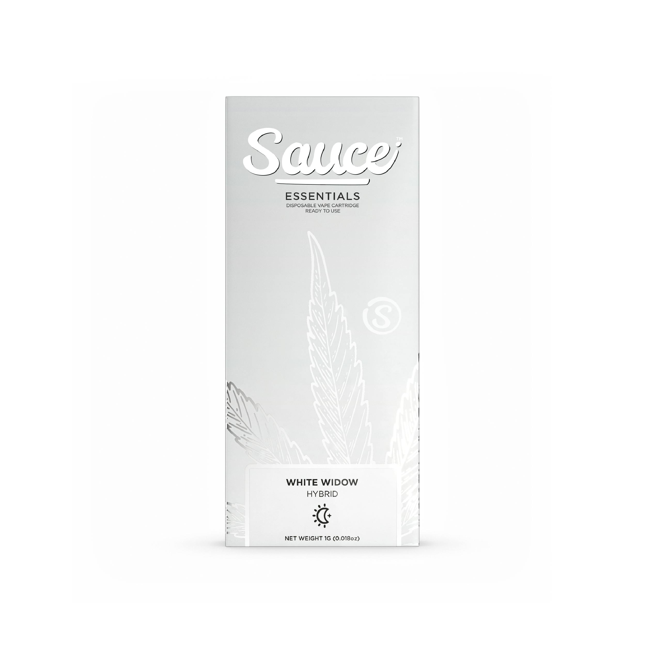 Sauce | White Widow Essentials Disposable/Rechargeable All-In-One | 1g ...