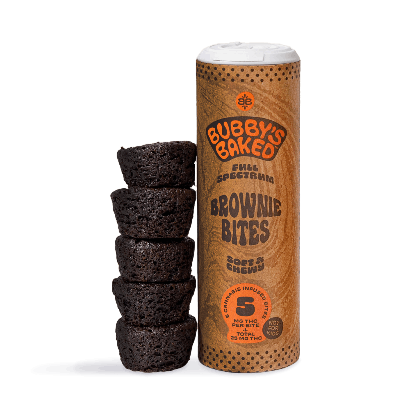 Brownies 25mg Bubby’s Baked Goods 0.025g Edibles | Bubby's Baked