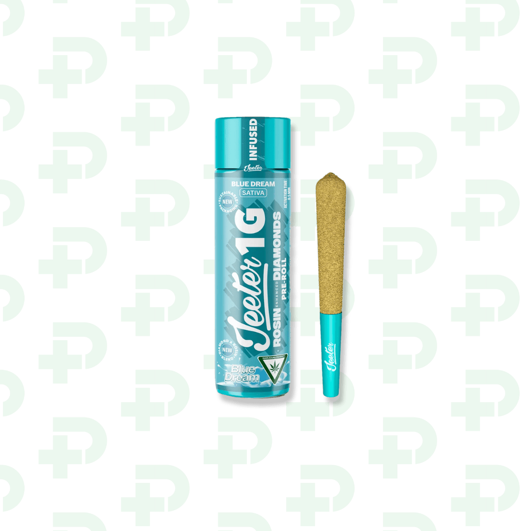 Jeeter Quad Infused Preroll - Sativa - Blue Dream