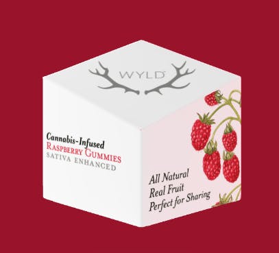 Gummies | Raspberry | 100mg | 10pk | Wyld - Canna Provisions