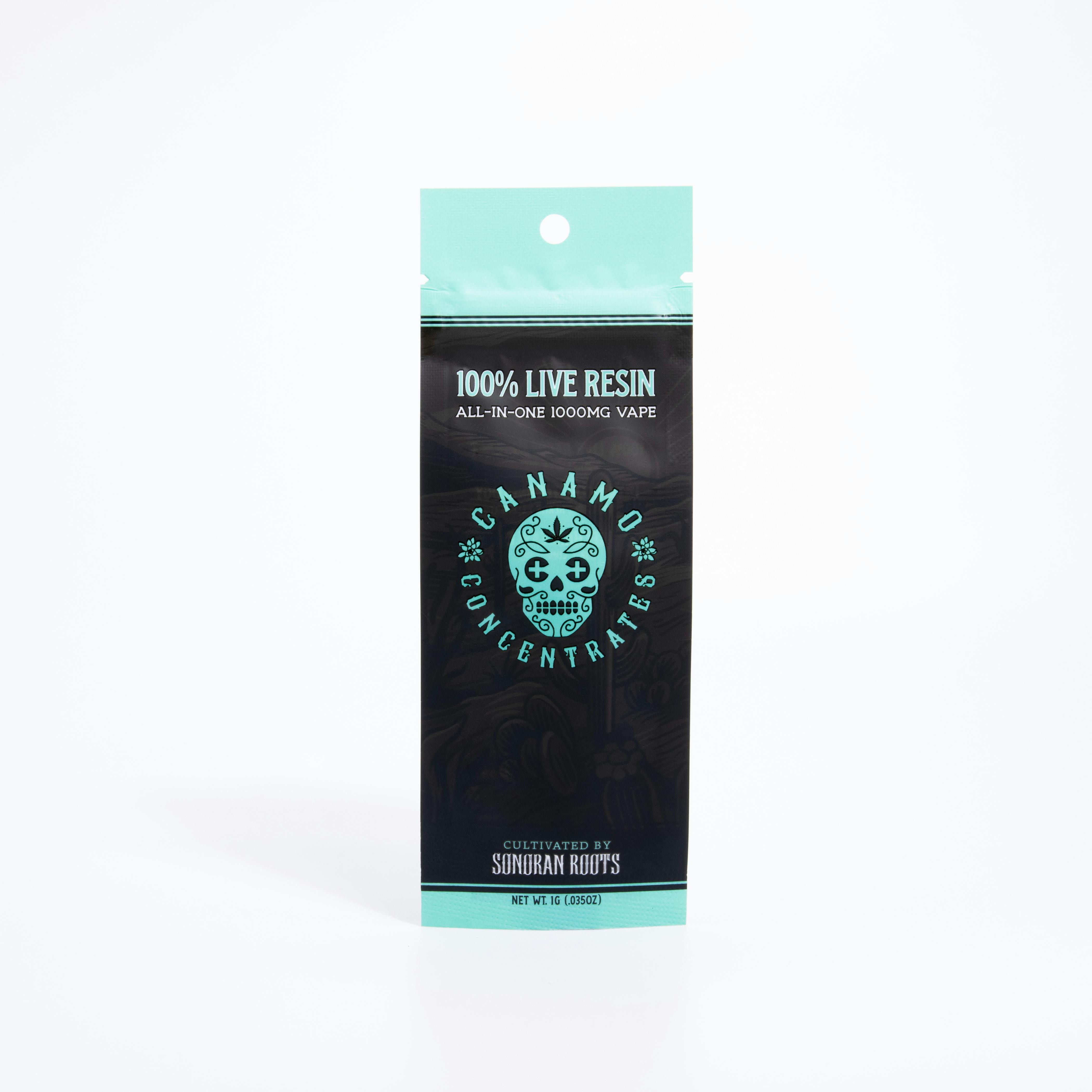Canamo Wedding Cake Live Resin Disposable Vape 1g