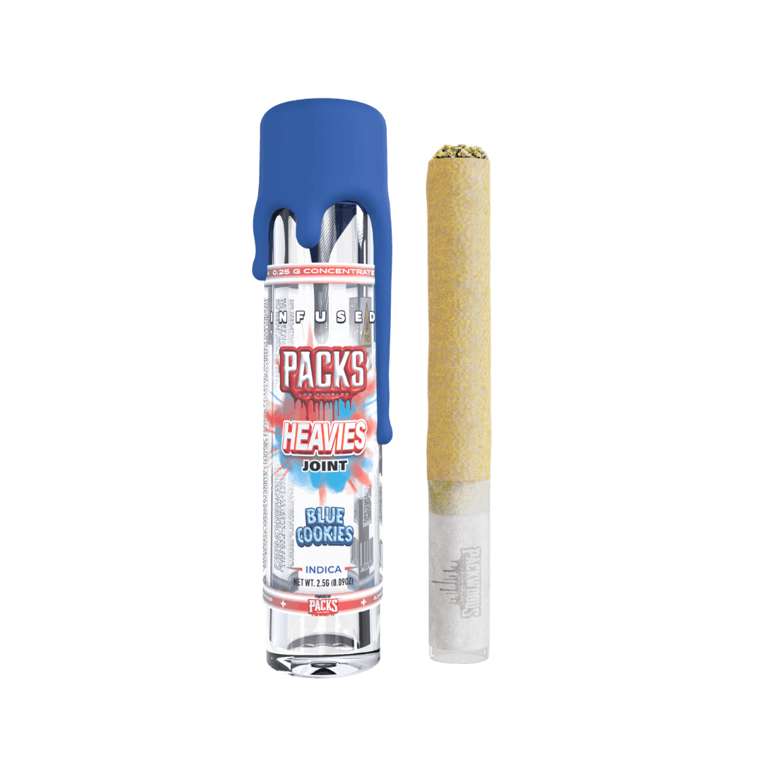 Packwoods Packwoods Blue Cookies Packs Heavies Infused Joints Doobie