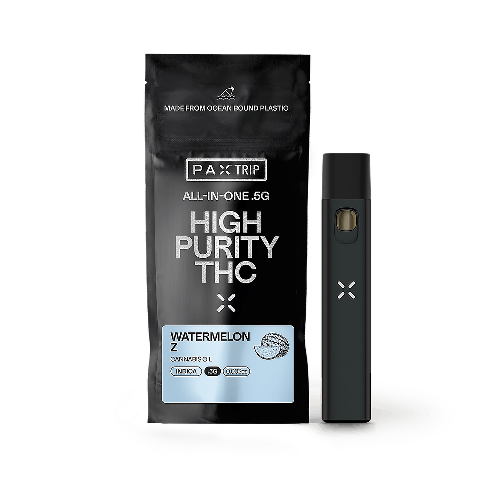 PAX Watermelon Z All In One Disposable Vape Pen • Ethos Cannabis