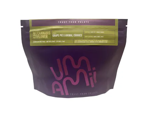 Umamii | Grape x Animal Cookies | Flower | Hybrid | Valley Greens Cannabis