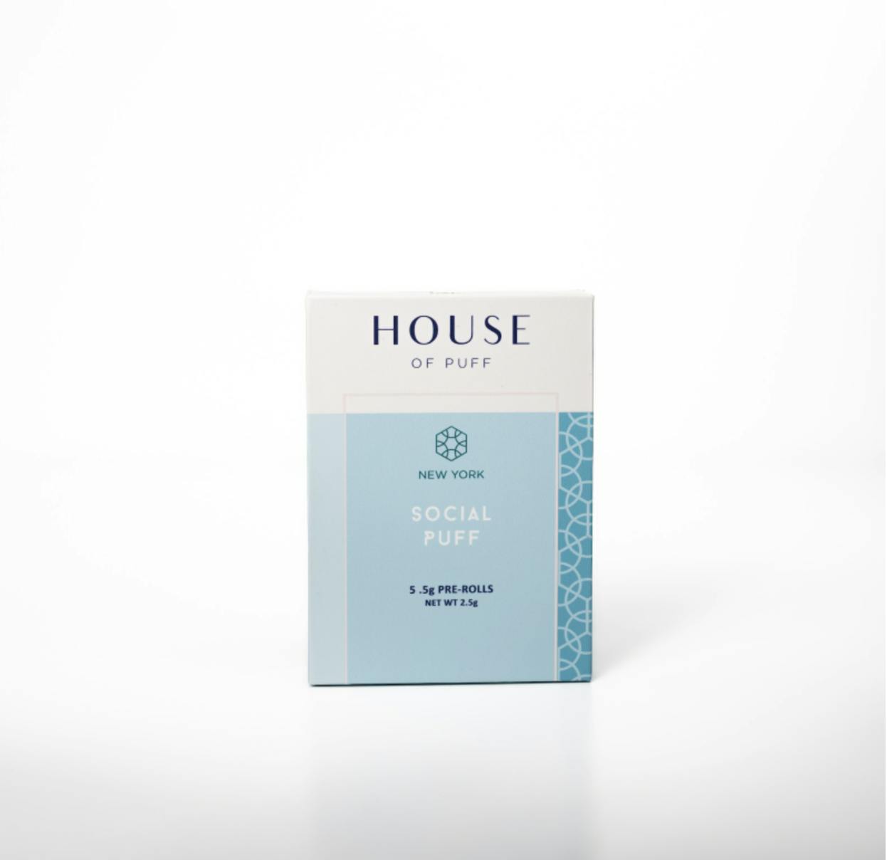 Buy House Of Puff Social Puff | 5pk Online - Strain Stars Cannabis Dispensary near me