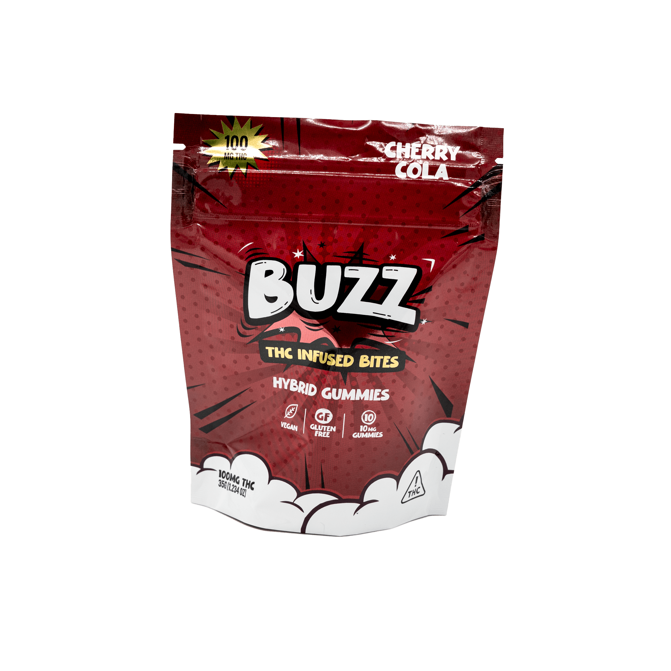 Buzz BUZZ | Cherry Cola Gummies 100mg - Green Cannabis Co. Dispensary