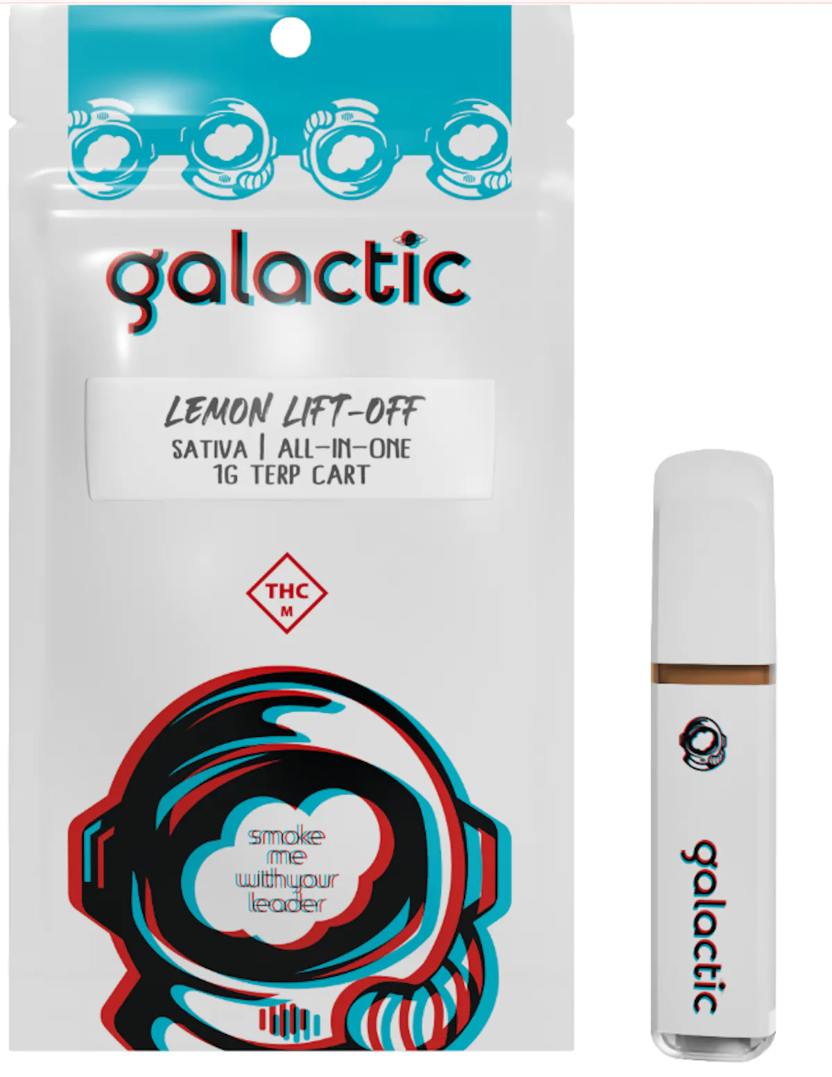 Galactic Lemon Lift Off Disposable 1g Vaporizers | Galactic