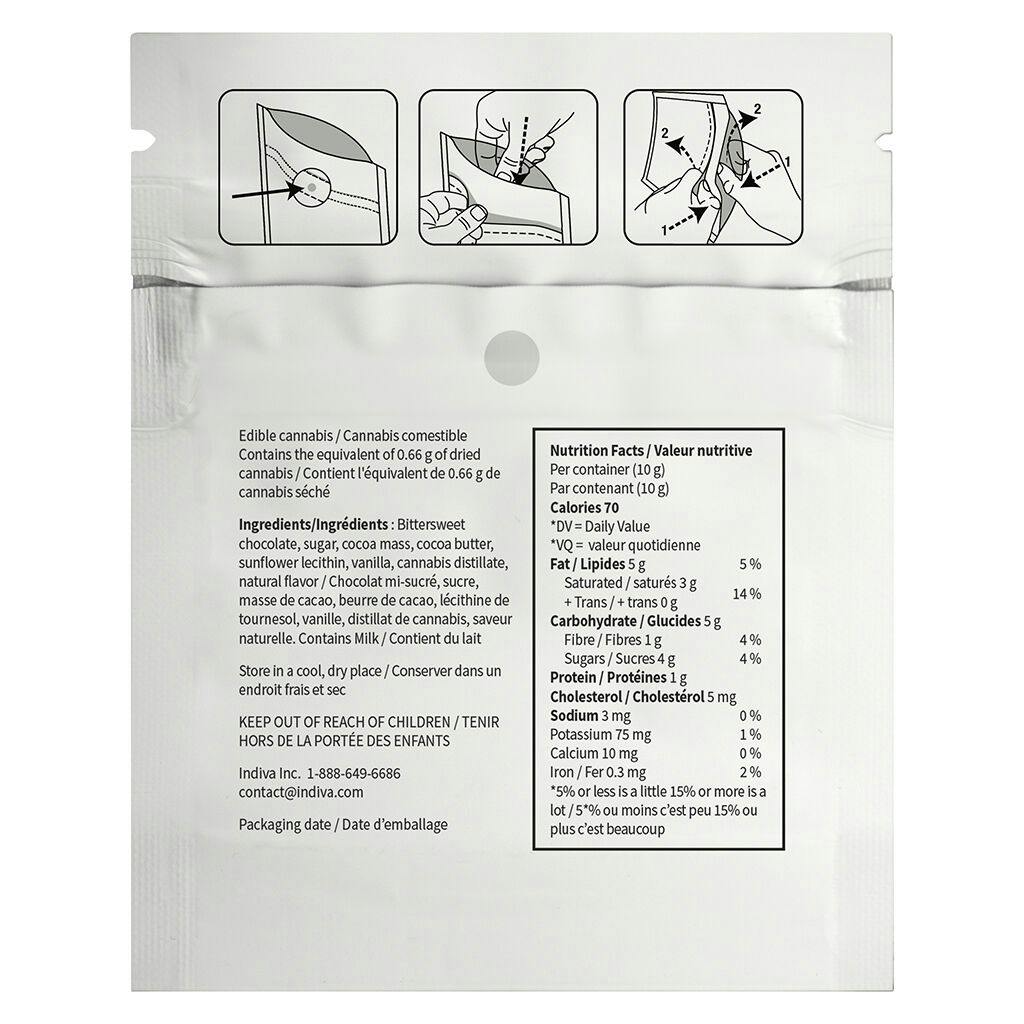 Bhang - Caramel Chocolate 1:1 - 1x10g | Sessions Cannabis