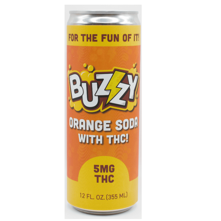 Soda | Orange | 12oz | 5mg | Buzzy - Canna Provisions