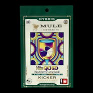 Mule 100mg 2 1 4 1 THC CBD CBN CBG SOUR BLACKBERRY LEMONADE NITE QUAD