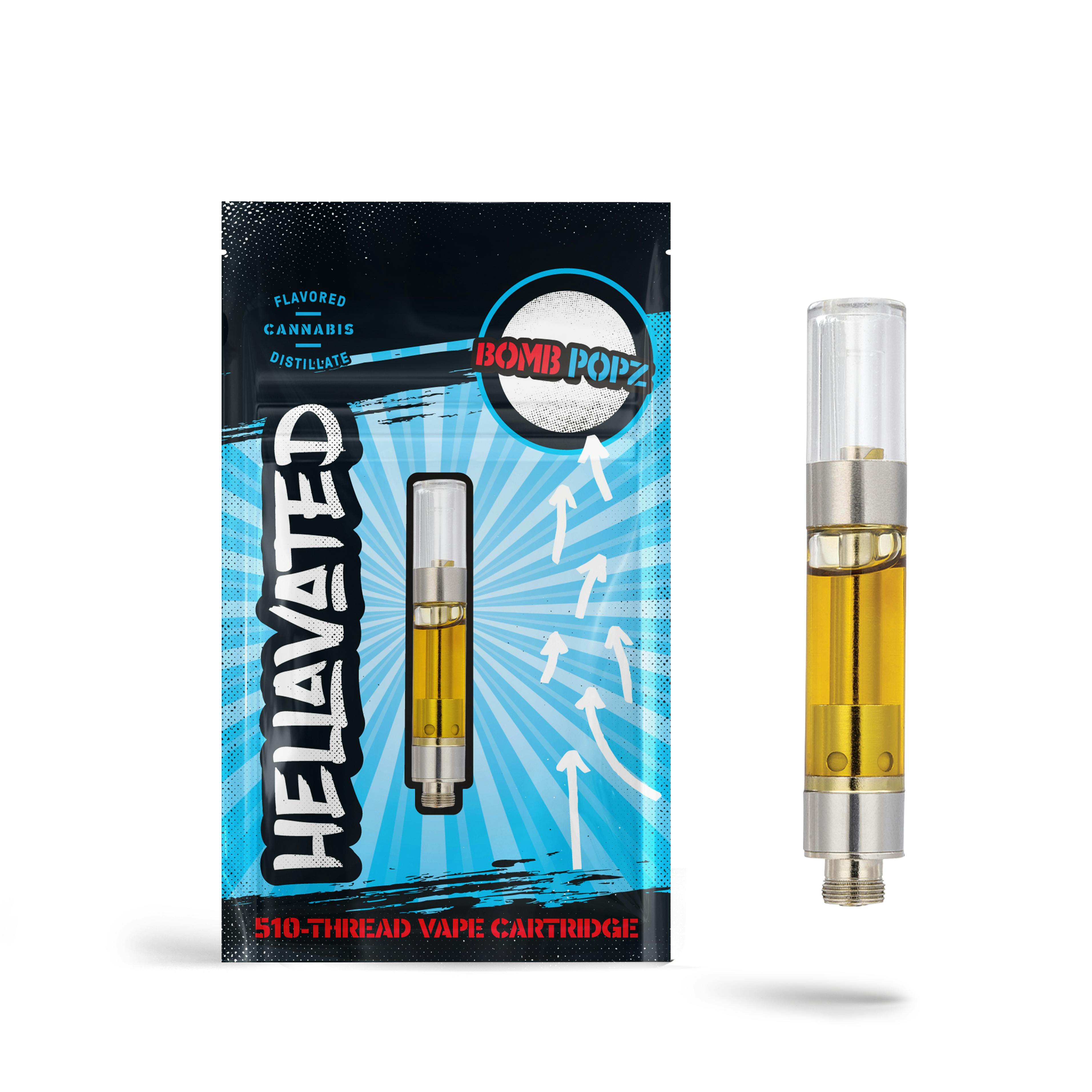 Hellavated Bomb Popz | Distillate | Hybrid Marijuana for Sale | Joint ...