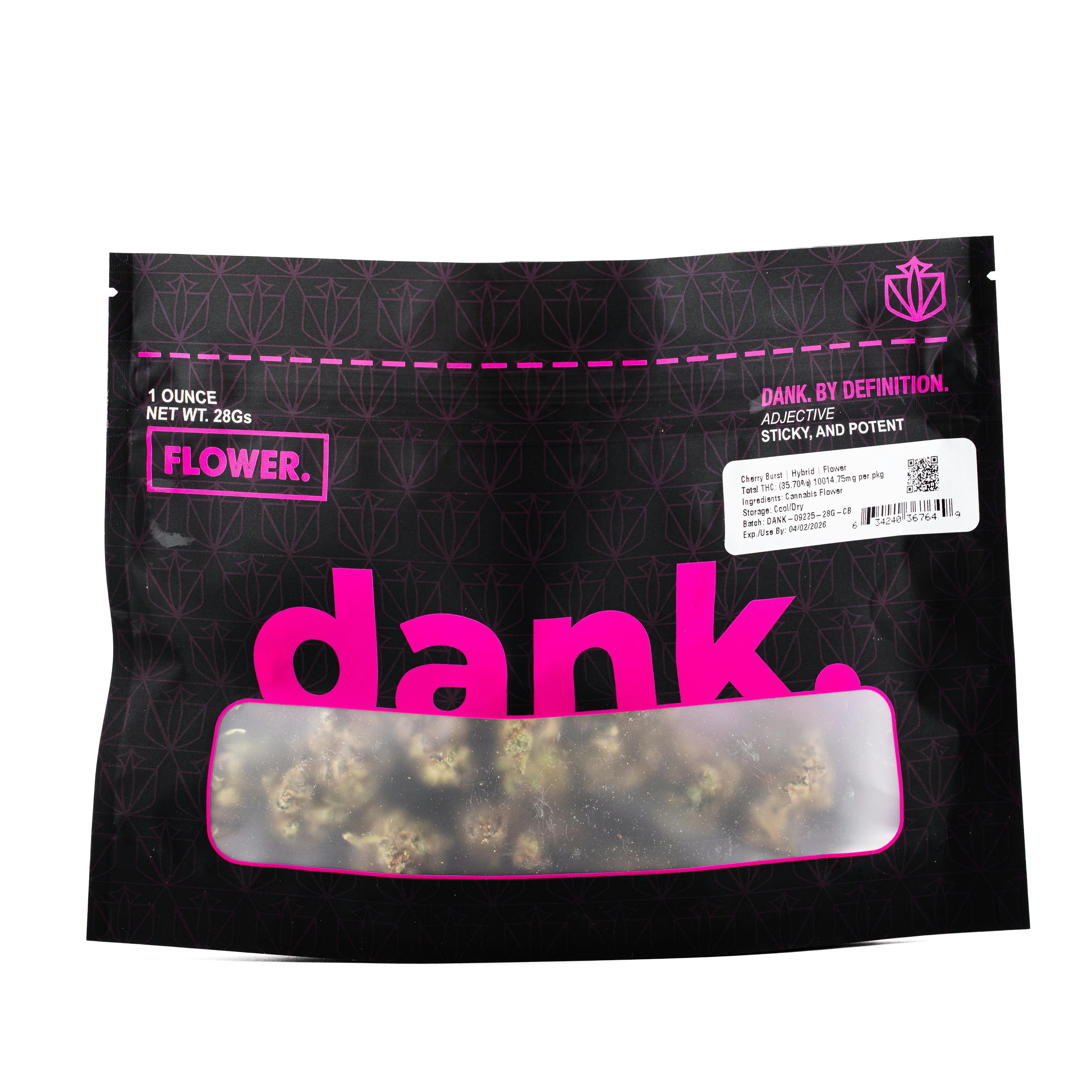 Dank CHERRY BURST (1 OZ) | Electric City Cannabis Co.