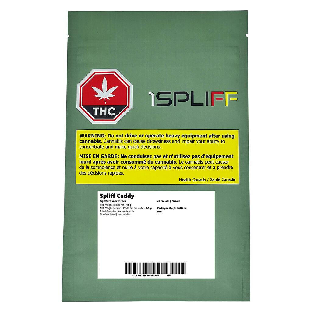 1SPLIFF - Spliff Caddy Pre-Roll - 28x0.5g | Sessions Cannabis