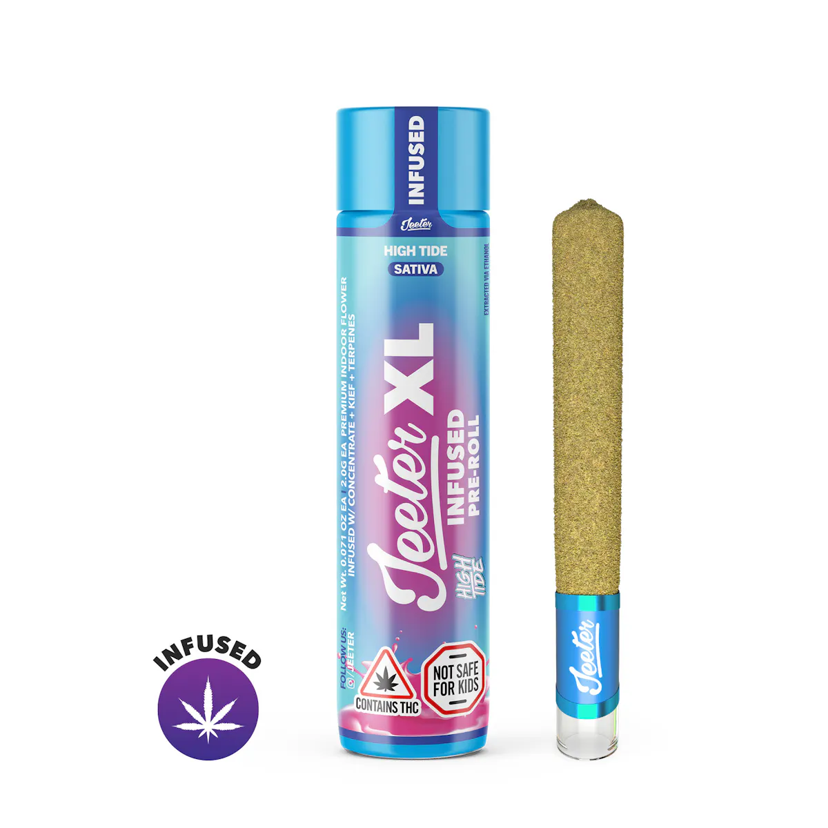 High Tide Jeeter XL Infused Pre-Roll | 2g 2g Pre-rolls | Jeeter