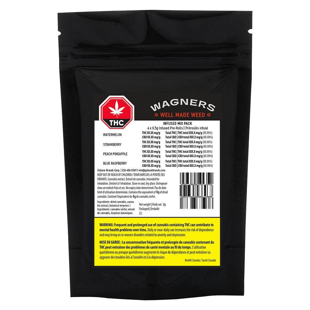 Wagners - Infused Mix Pack - 4x0.5g