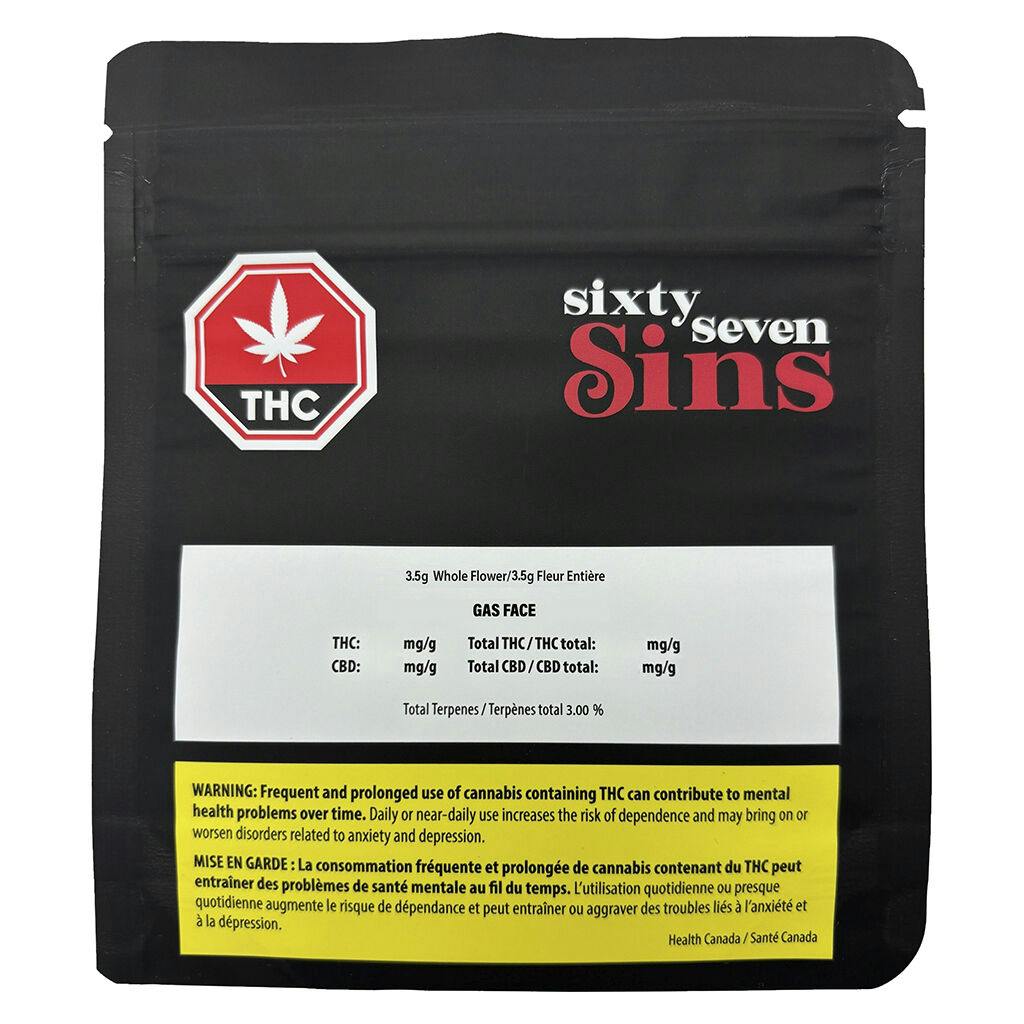 Sixty Seven Sins - Gas Face | Sessions Cannabis