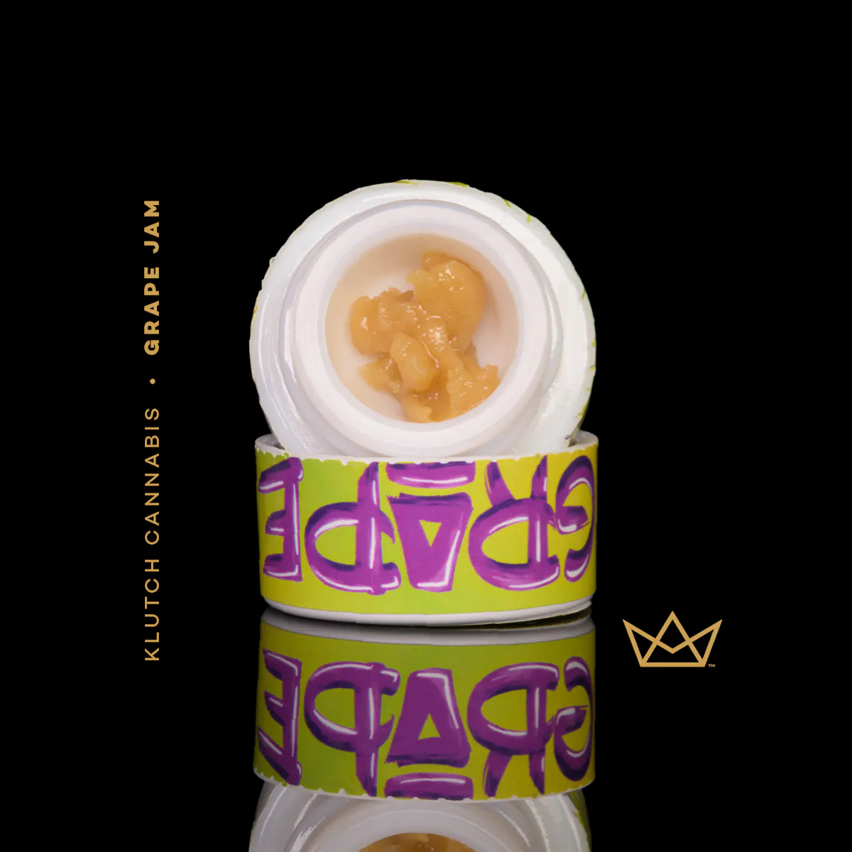 Grape Jam 90-159u Live Hash Rosin | 1g Concentrates | Klutch