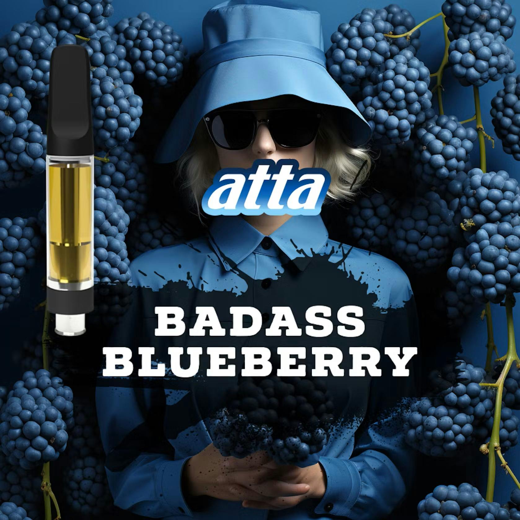 Atta Disposable Vape- Badass Blueberry - Doobie