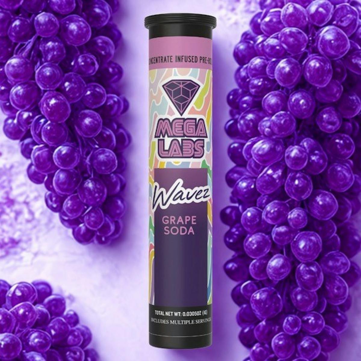 Wavez | Grape Soda | Infused Preroll (I) 1g Pre-rolls | Wavez