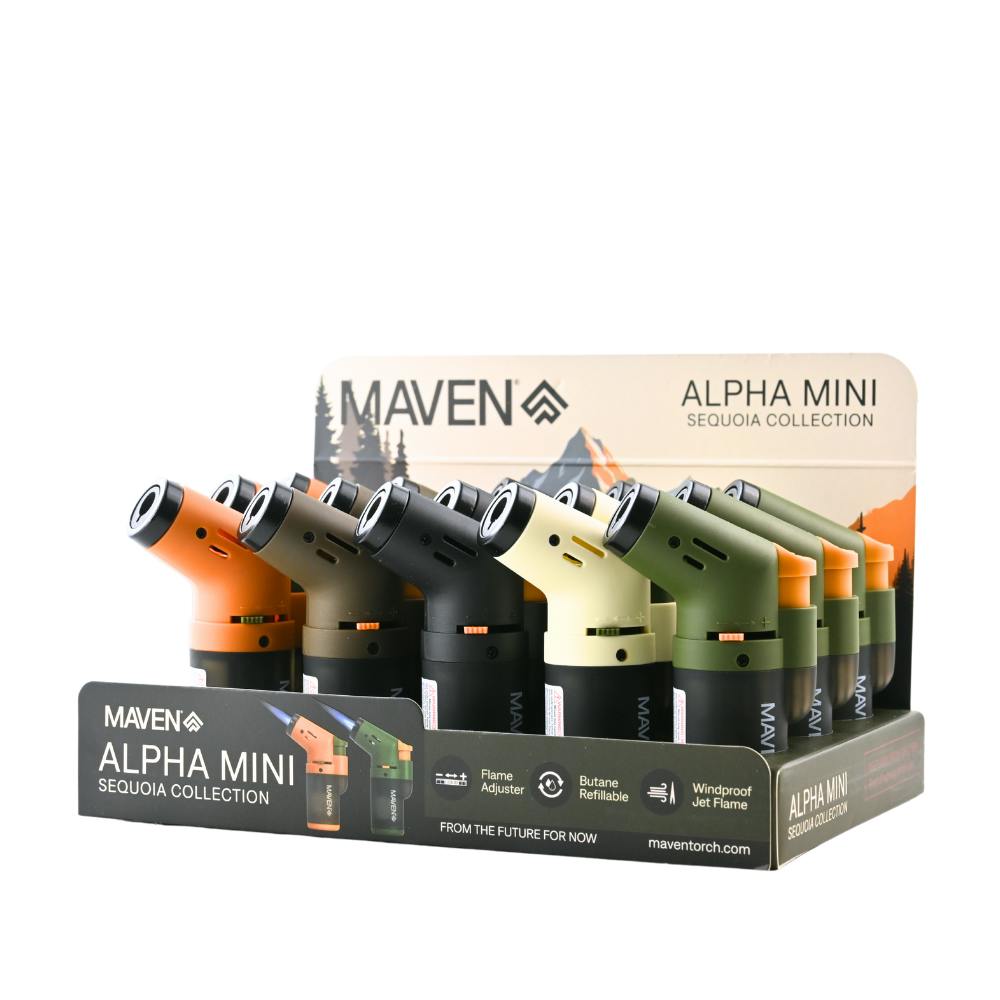 MAVEN - ALPHA Mini - Torch Lighter - Sequoia Collection | Sessions Cannabis