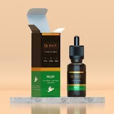 BOSSY DROPS | RELIEF 2:9:3 (200MG / THC / 90MG CBD / 30MG CBN ...