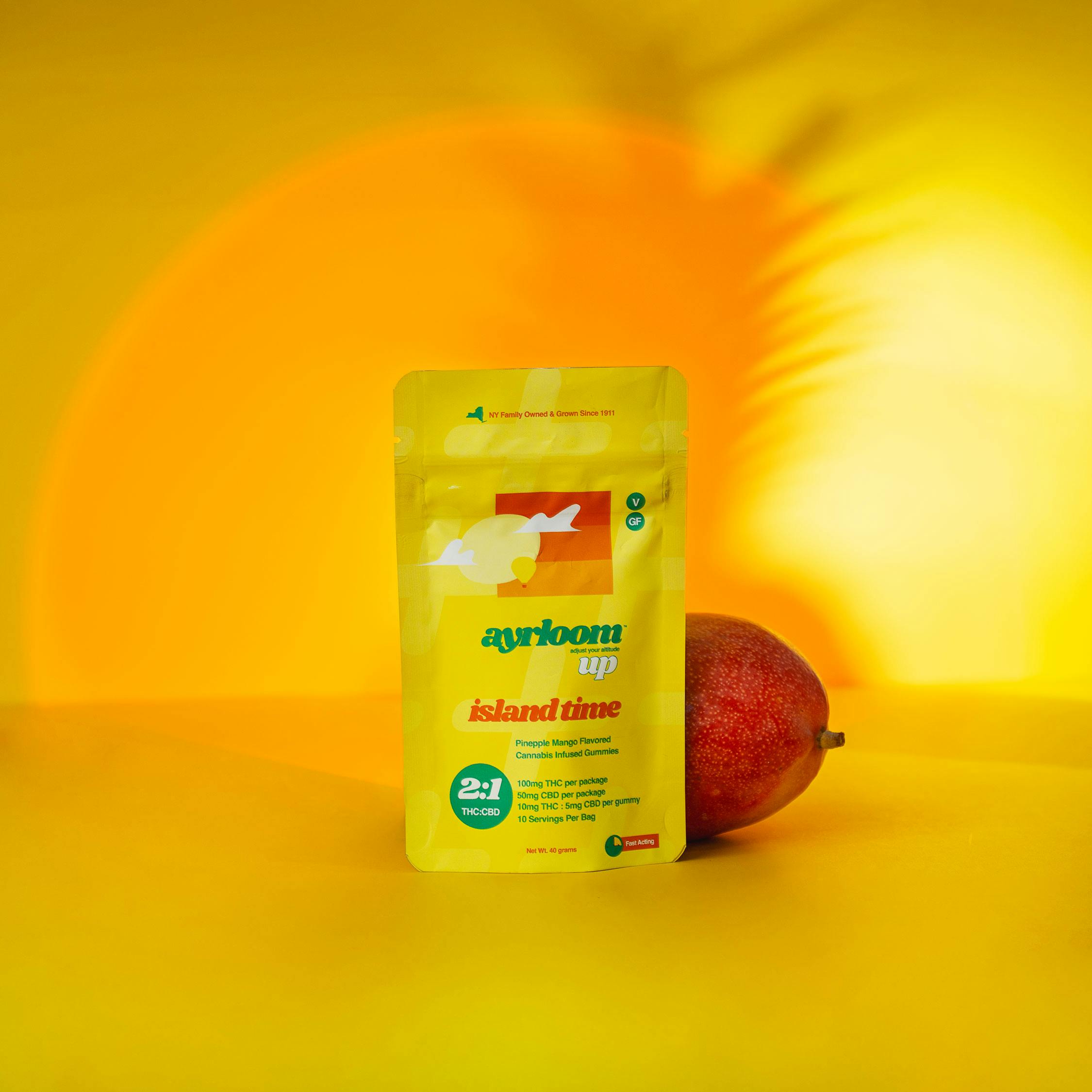 Ayrloom UP – Island Time Gummies – 10pk 0.01g Edibles | ayrloom