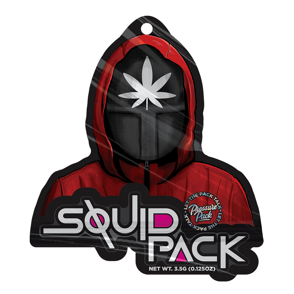 PRESSURE PACK | SQUID PACK HYBRID | Flower | Gatsby Cannabis