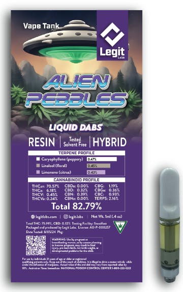 Alien Pebbles | Cured Resin 510 Thread | Legit Labs | Vaporizers ...