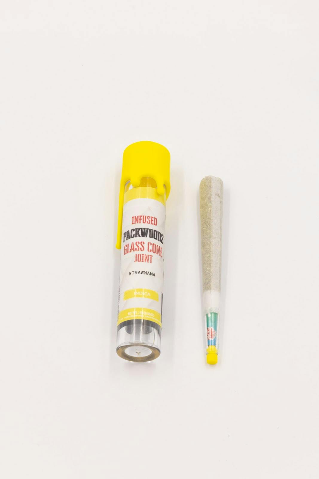 Packwoods Glones Strawnana Infused Pre Roll 1g Greenery Spot