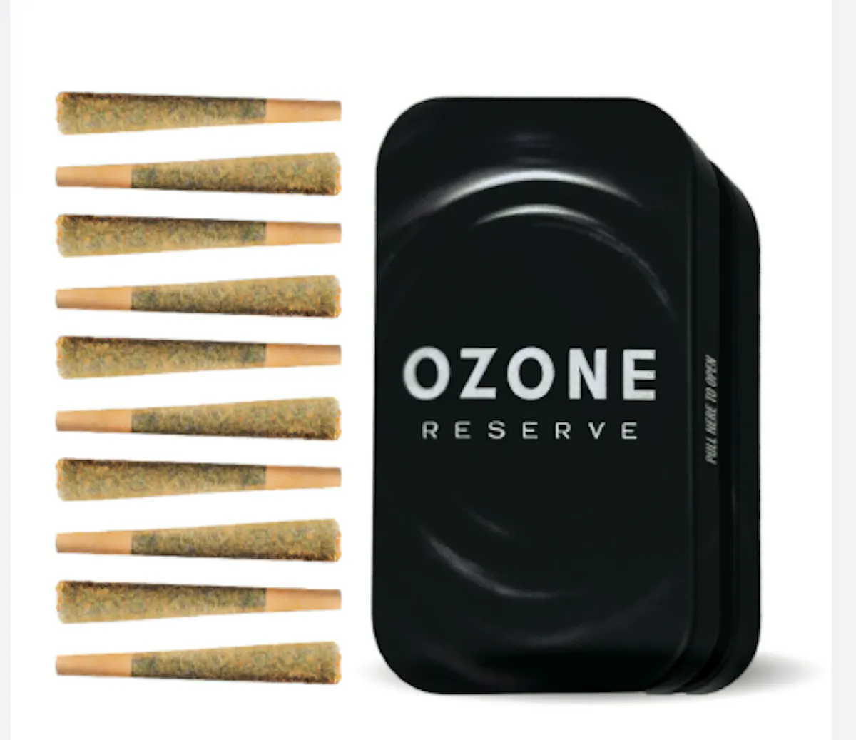 Ozone Reserve Black Amber Clips 0.35g 10pk Prerolls 1/8oz Pre-rolls ...