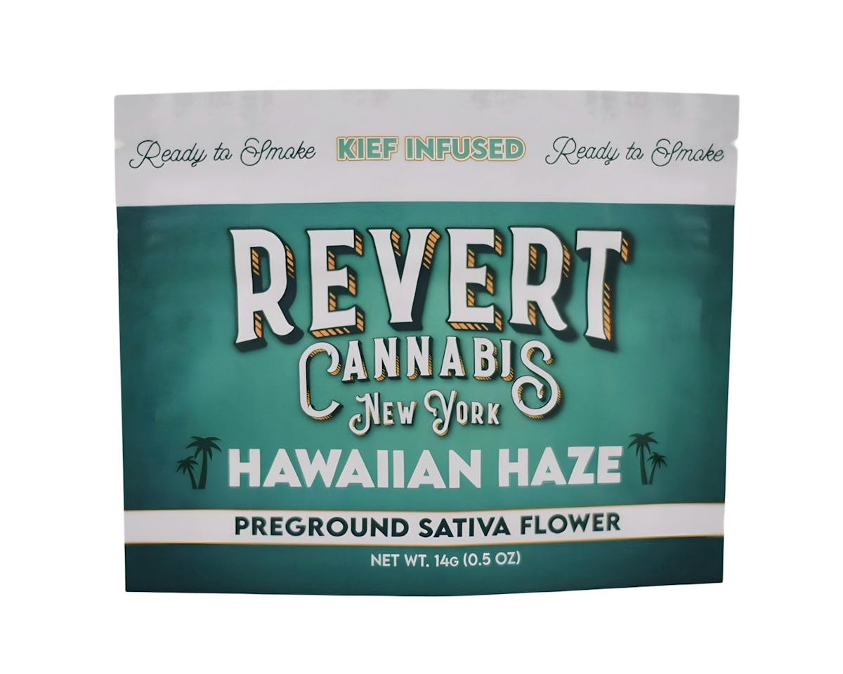 Revert | Hawaiian Haze | Kief Infused Ground Flower 14g 1/2oz Flower ...