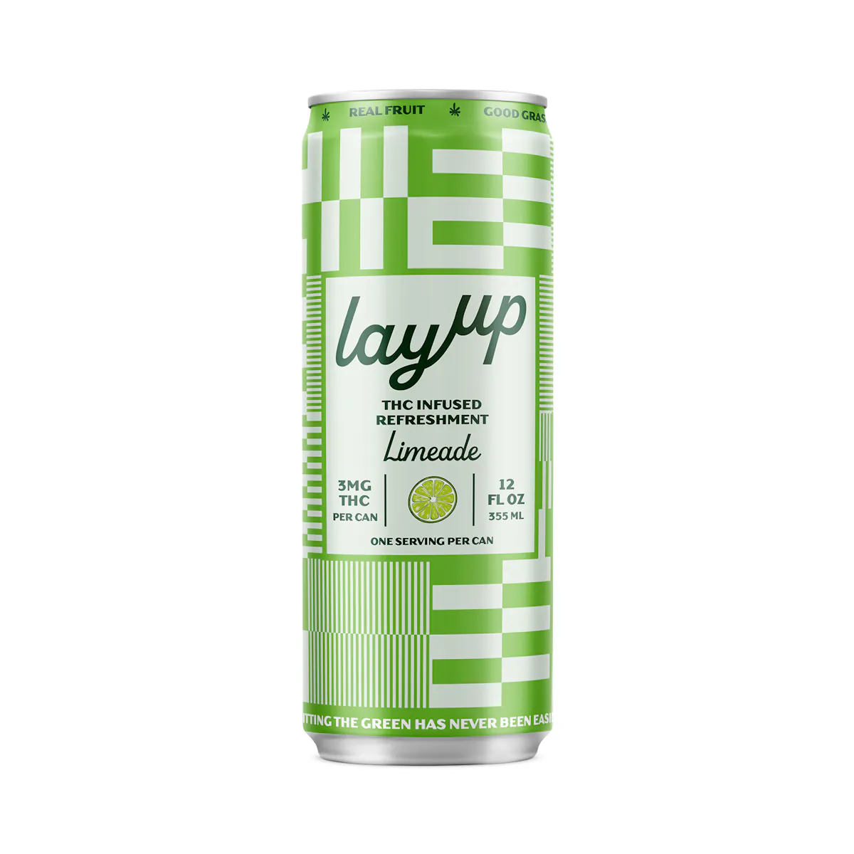 LayUp Limeade - Infused Beverage - 10mg THC 12oz - ZenZest - LayUp ...
