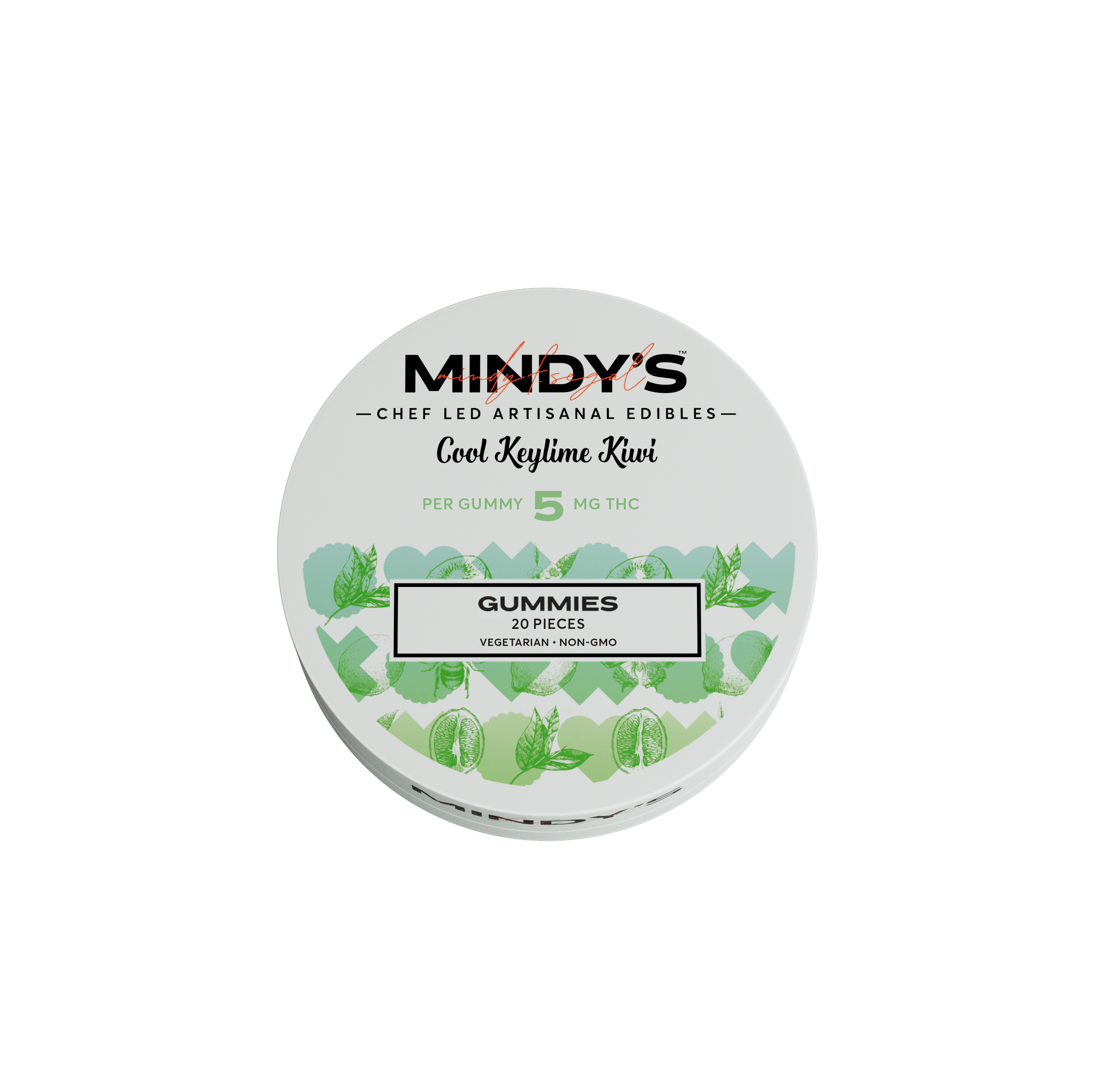 Mindy's Kitchen Cool Keylime Kiwi 20pk Gummies 100mg | Curaleaf