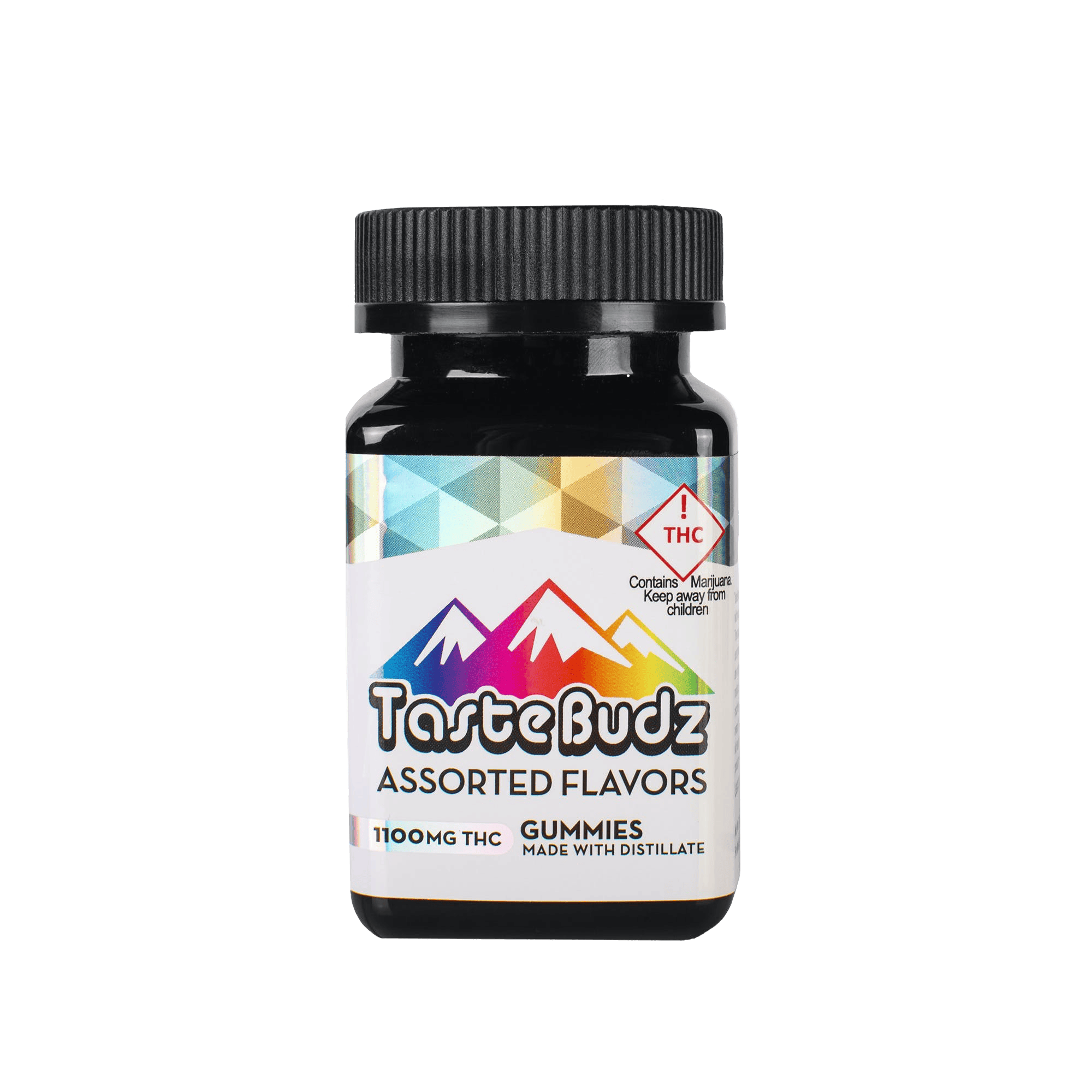 TasteBudz Assorted Flavor Gummies 1100mg | MED | Native Roots Cannabis