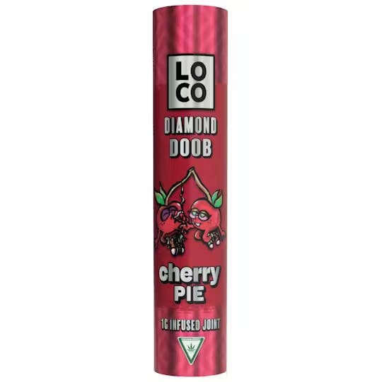 Loco - Diamond Infused Preroll - (1g) - **CHERRY PIE** (2/$15)