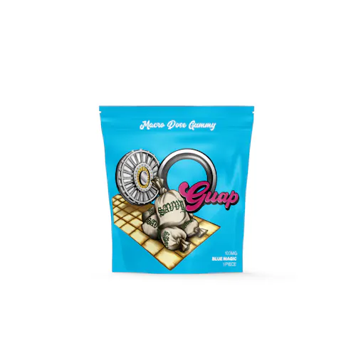 Shop Savvy | Guap Gummies | Blue Magic | 100mg In New Jersey | HASHERY