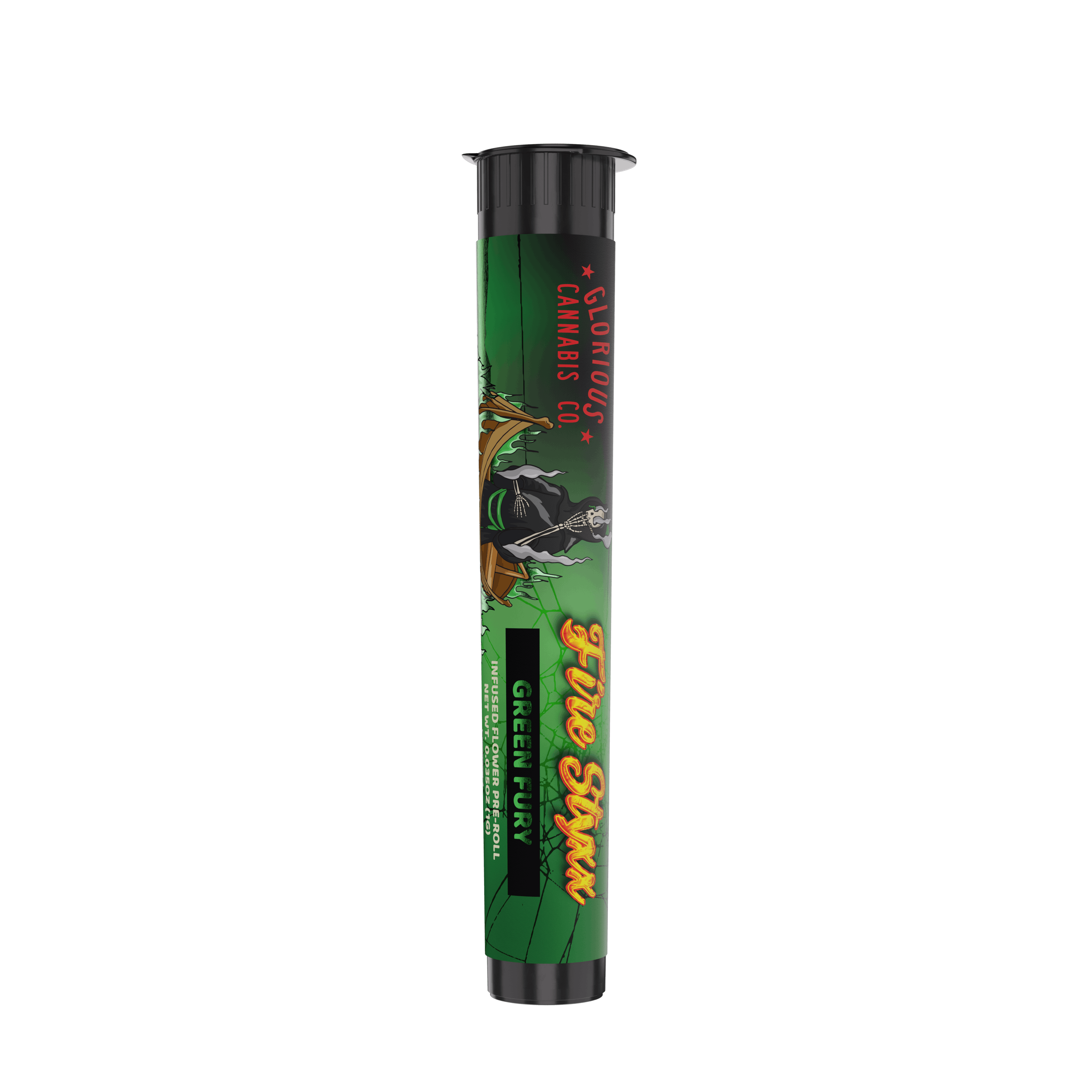 Green Fury | 1G Fire Styxx Preroll