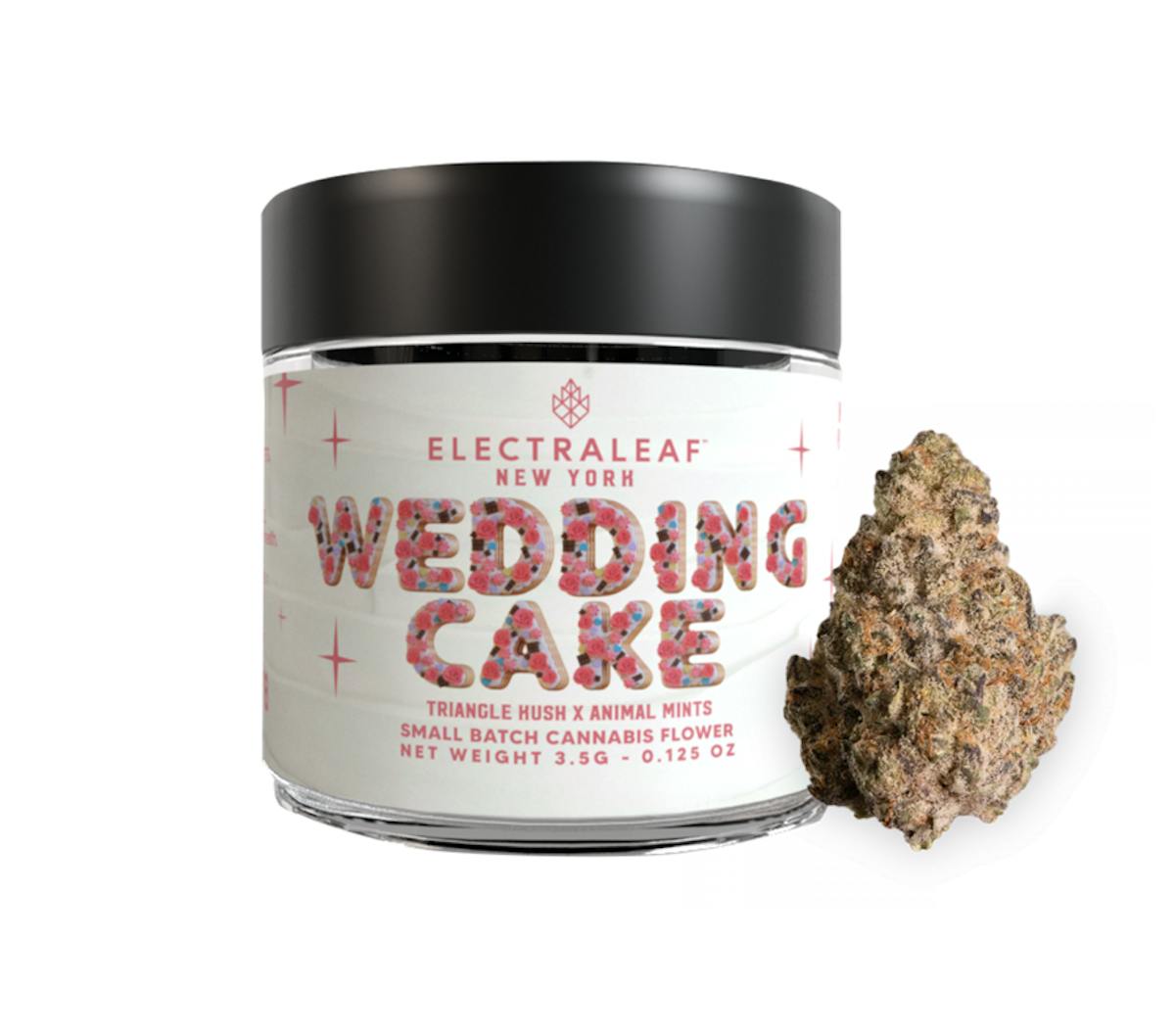 Electraleaf | Wedding Cake | Indoor Flower 3.5g 1/8oz Flower ...