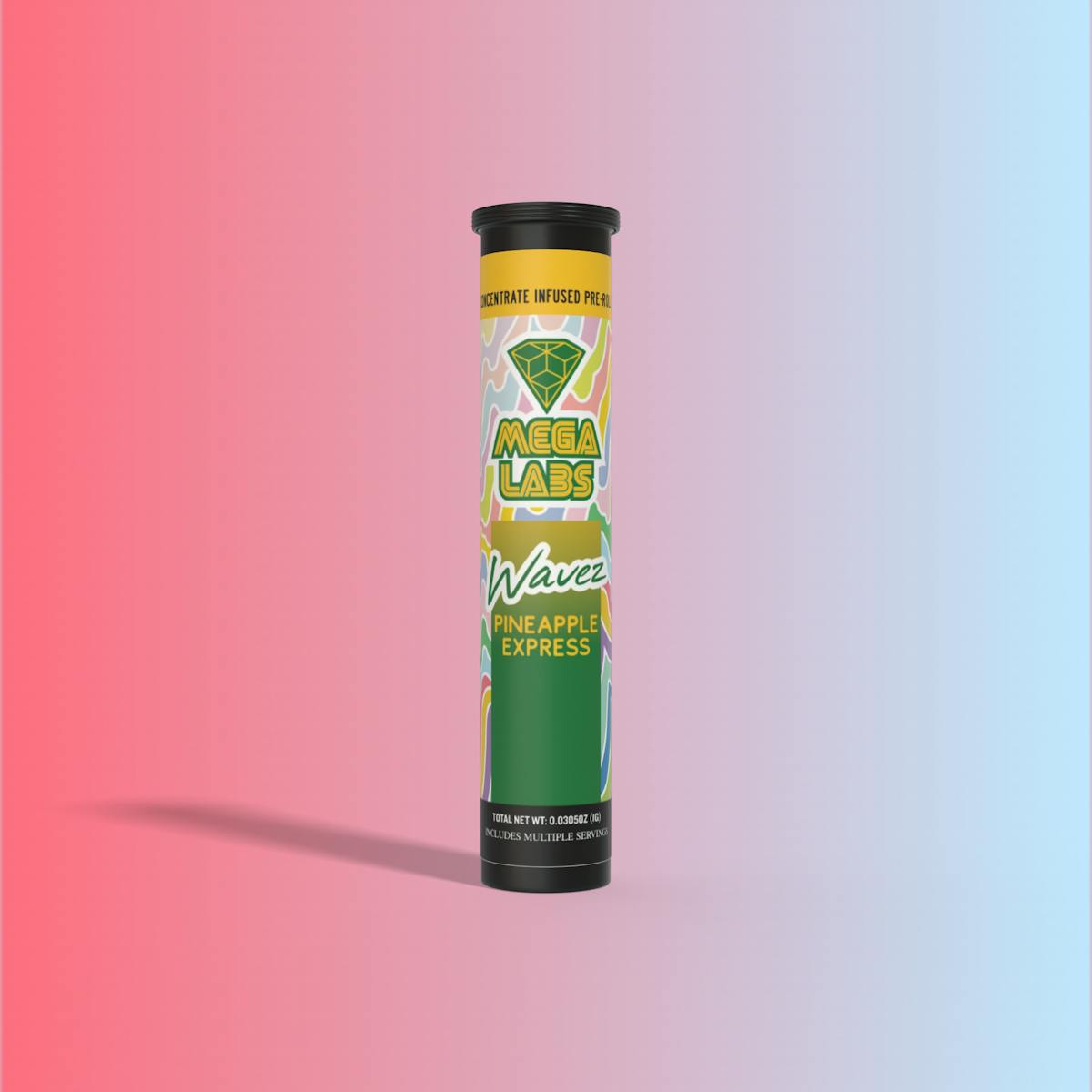 Wavez | Pineapple Express | Infused Preroll 1g Pre-rolls