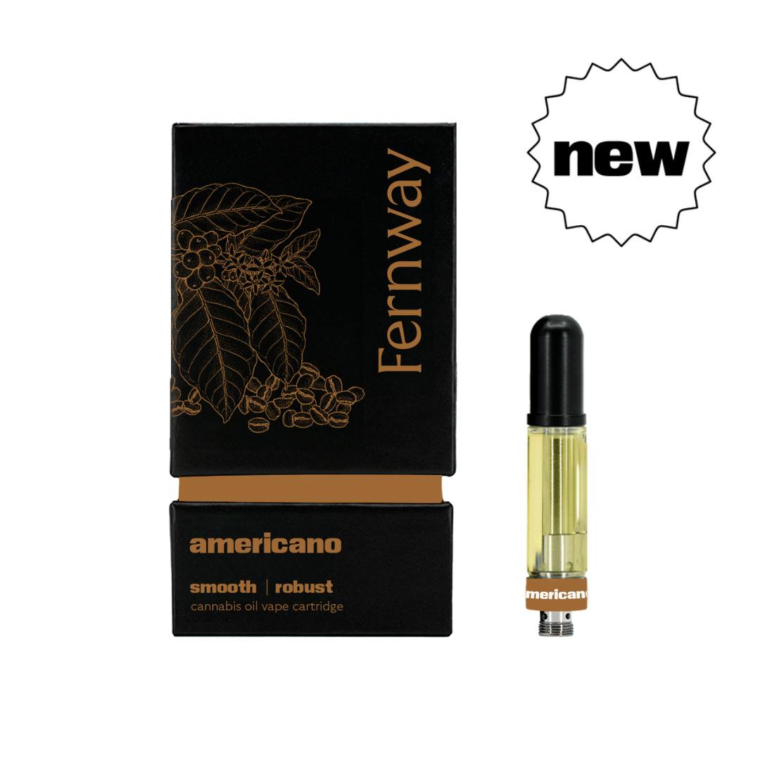 Fernway Americano Cartridge 1g | Electric City Cannabis Co.