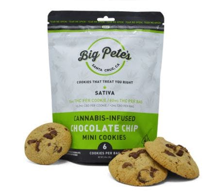 Big Pete's - Chocolate Chip - Sativa - Cookies - 10ct - 100mg - Cookies ...
