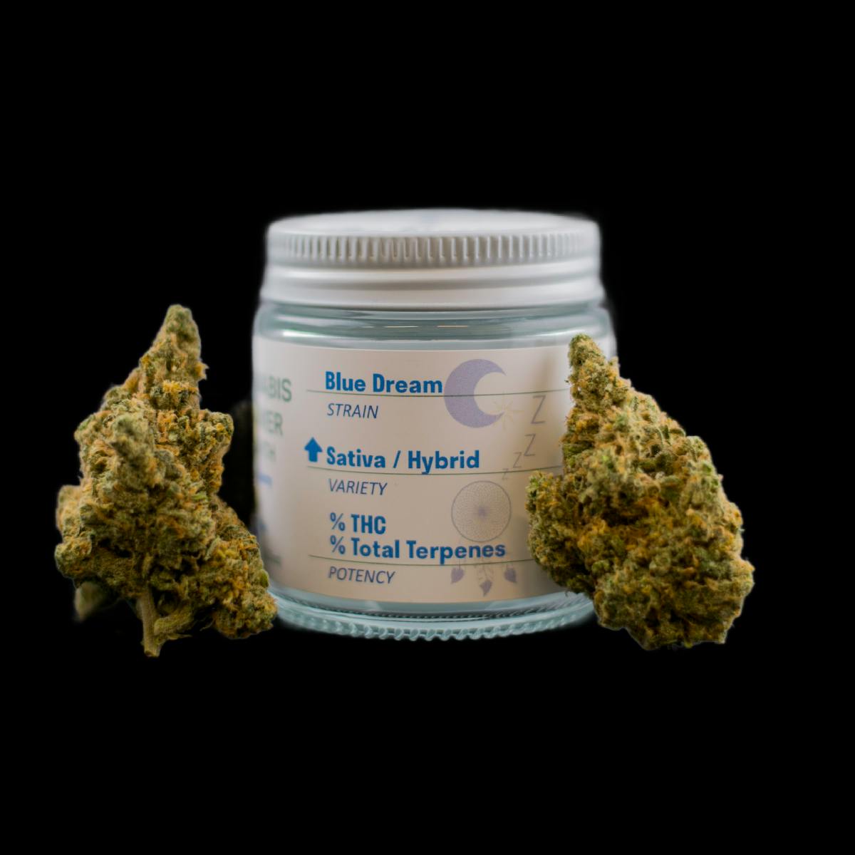 Blue Dream | Flower | 3.5g Flower | Clean Cannabis | Bennington, VT