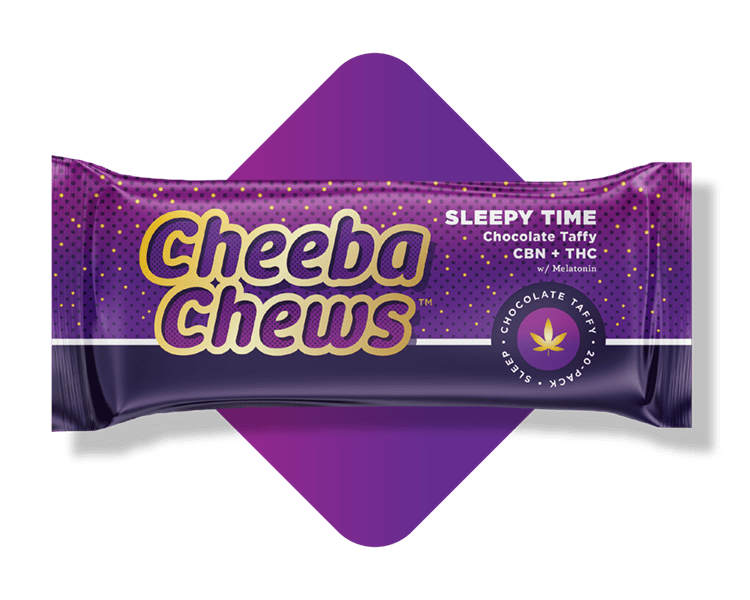 Cheeba Chews Sleepy Time 1:1 100mg CBN/100mg THC | Native Roots Cannabis