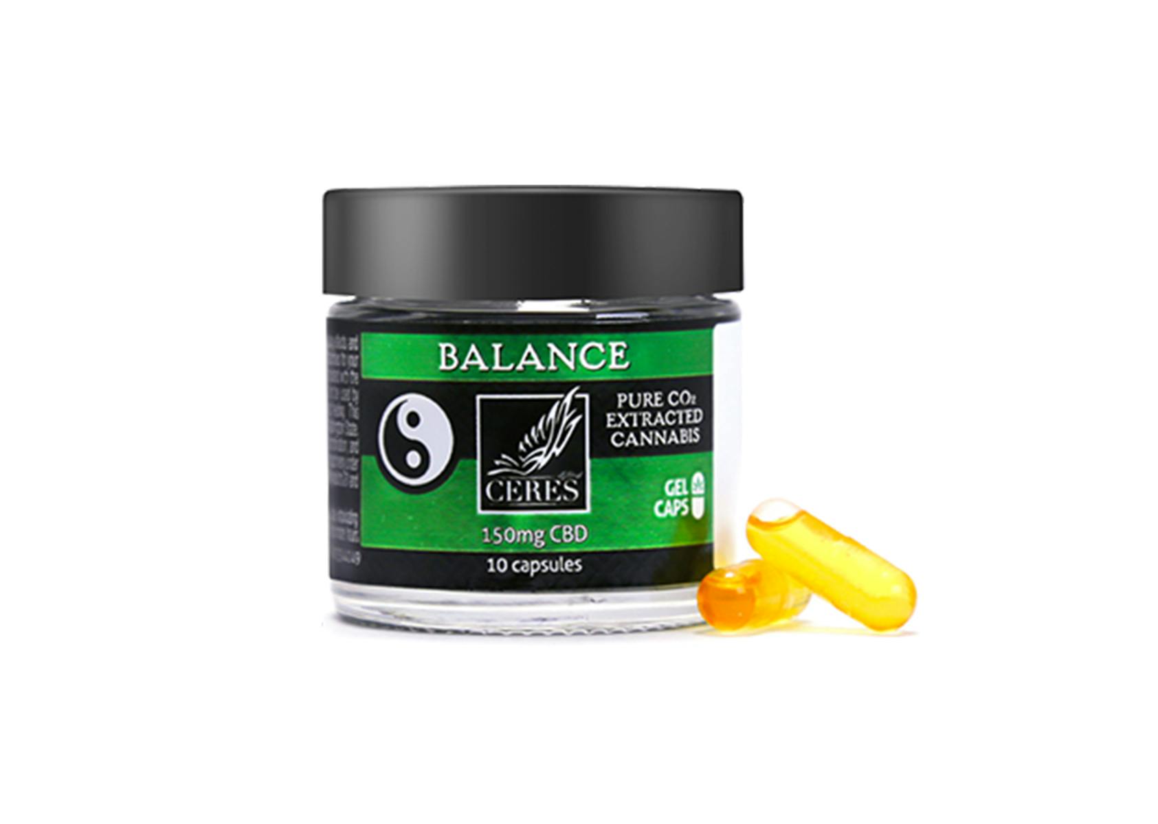 Ceres: CBD Relief - Capsules 10pk 100mg in Tacoma | Zips Downtown