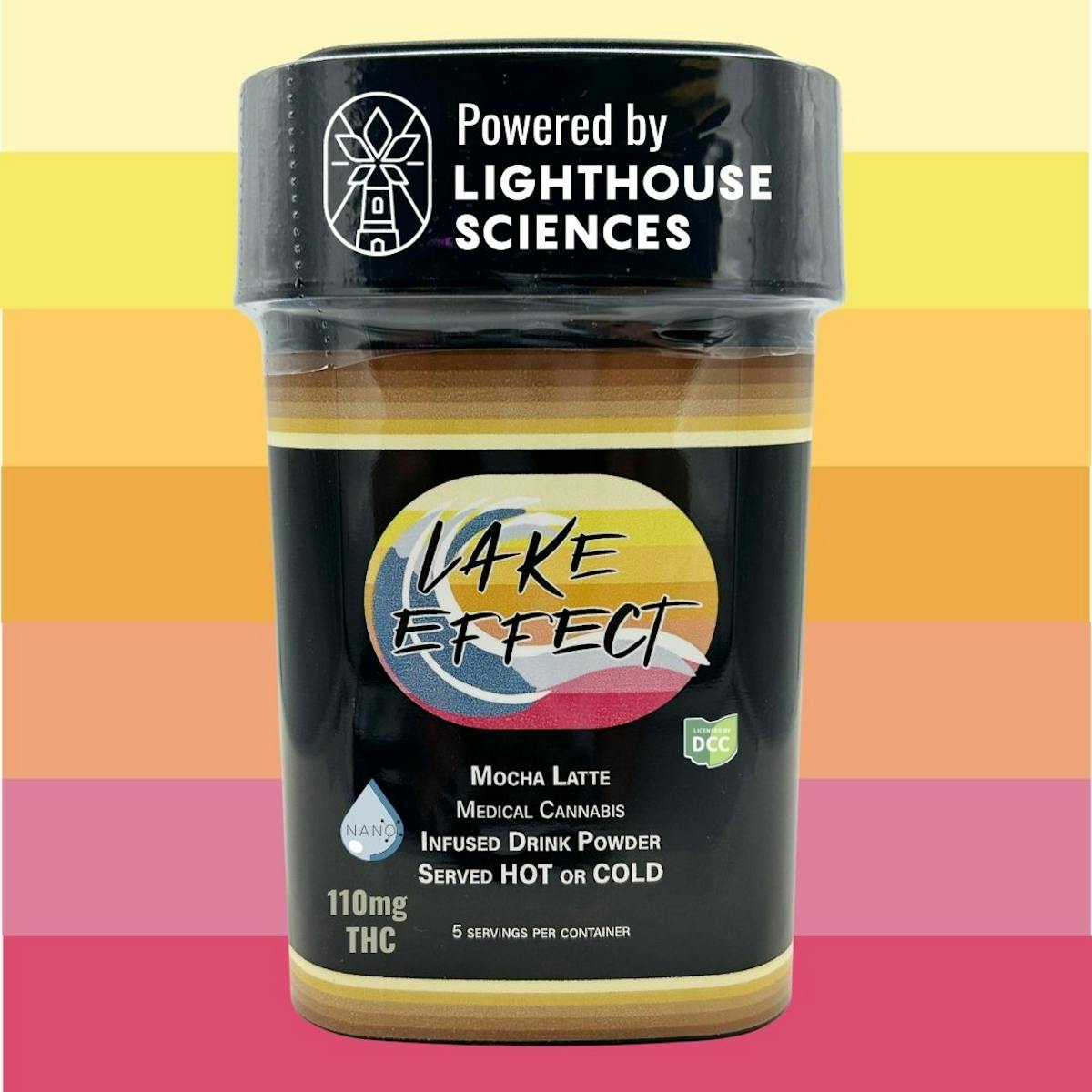 Mocha Latte Drink Powder | THC Infused Edible | 110mg 0.11g Edibles ...