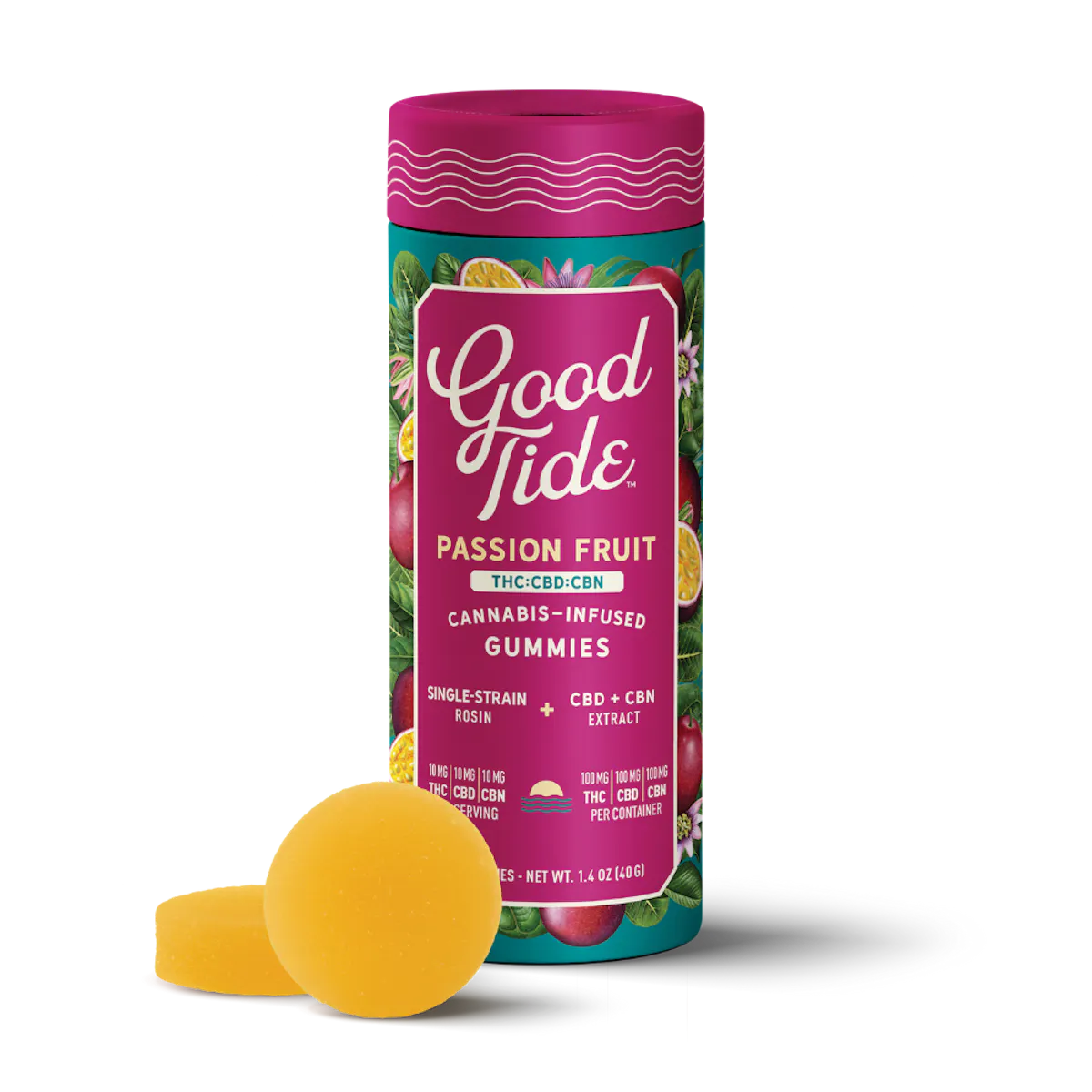 Good Tide | Guava | Infused Edible | 100mg - ZenZest - Good Tide ...