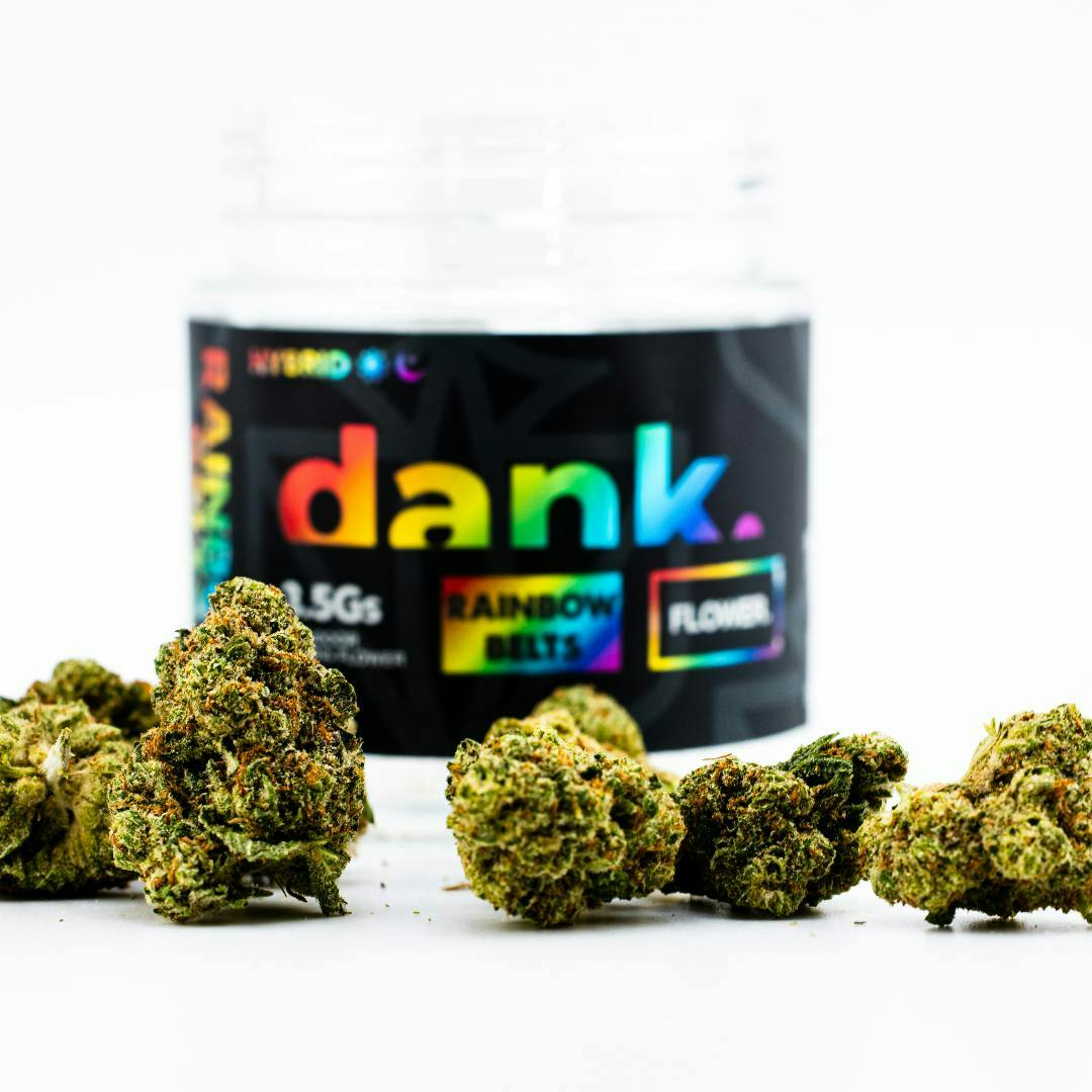 Dank - Flower 3.5g - Jar - Rainbow Belts | Etain NY Dispensary Near Me