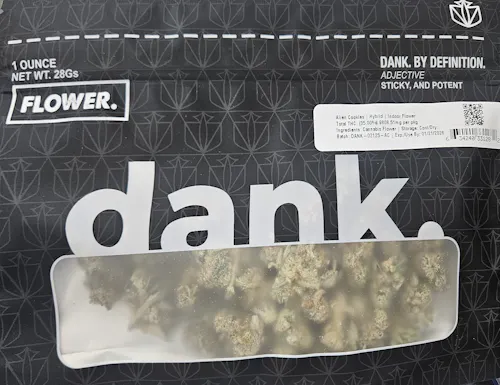 Dank | Indoor Flower | Alien Cookies | 28g | Locals Cannabis